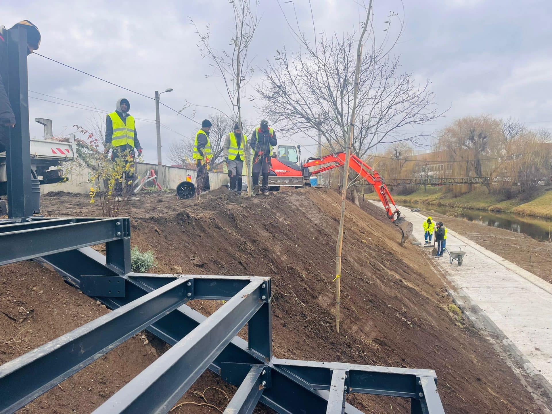 Sibiu. Aproape 1500 de arbori și arbuști au fost amplasați deja pe ...